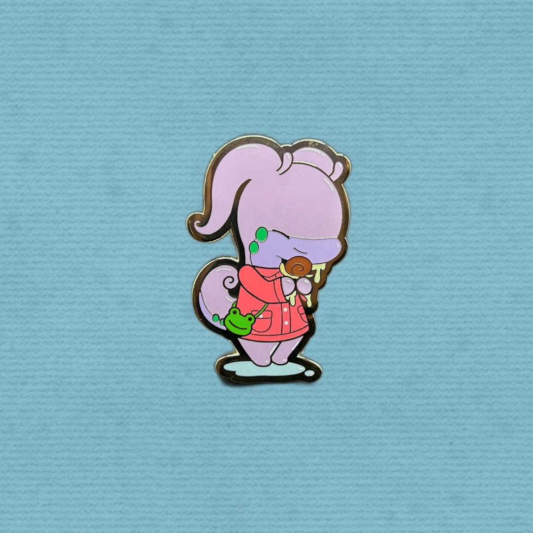 #706 Goodra Enamel Pin – Kyotatsu